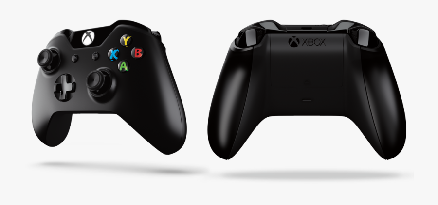 Transparent Xbox One Clipart - Xbox One Controller Front And Back ...