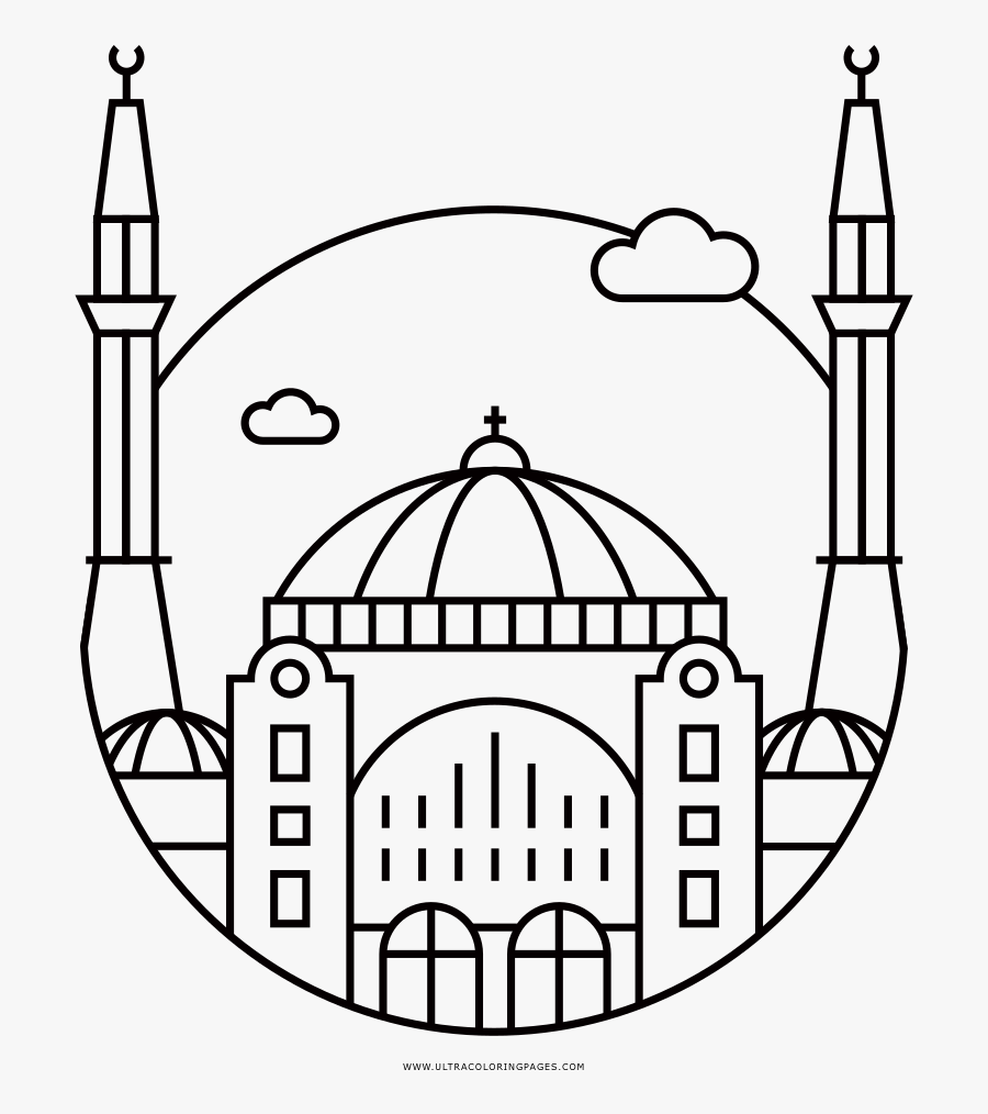 Istanbul Coloring Page , Free Transparent Clipart - ClipartKey