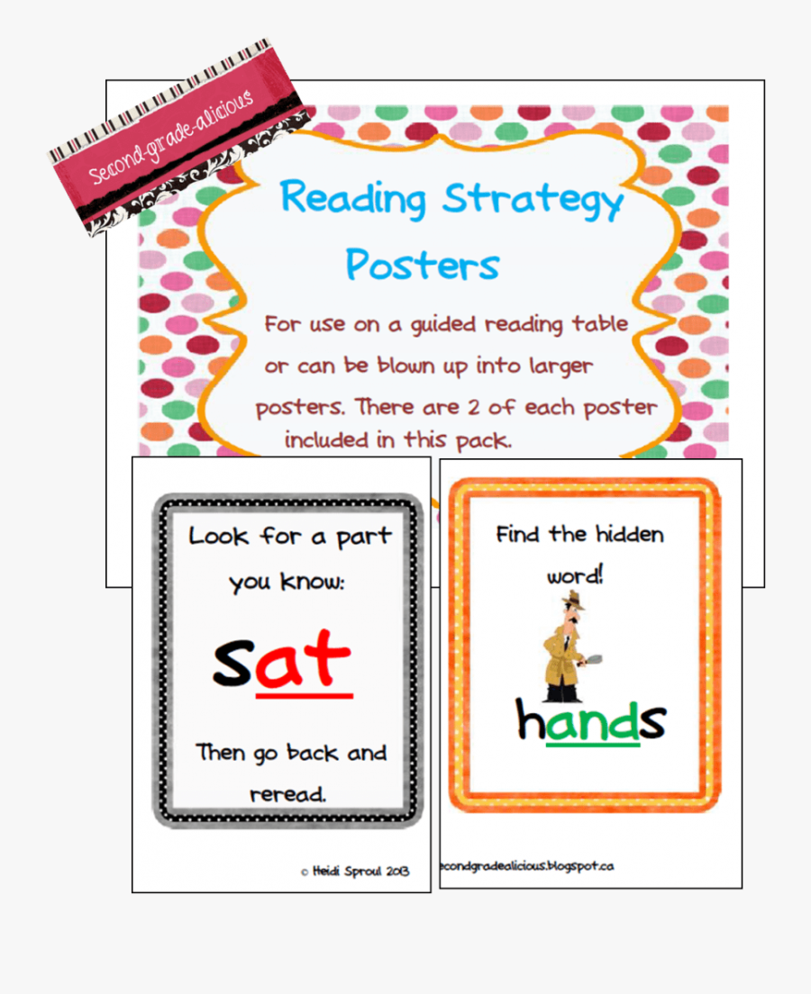 Reading Strategy Posters - Moral Focus Virtues , Free Transparent ...