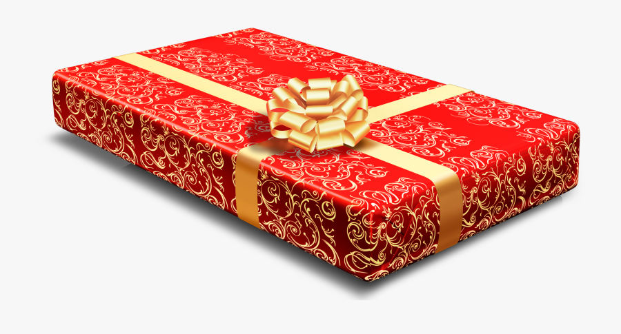 Christmas Gift Rectangle Box , Free Transparent Clipart - ClipartKey
