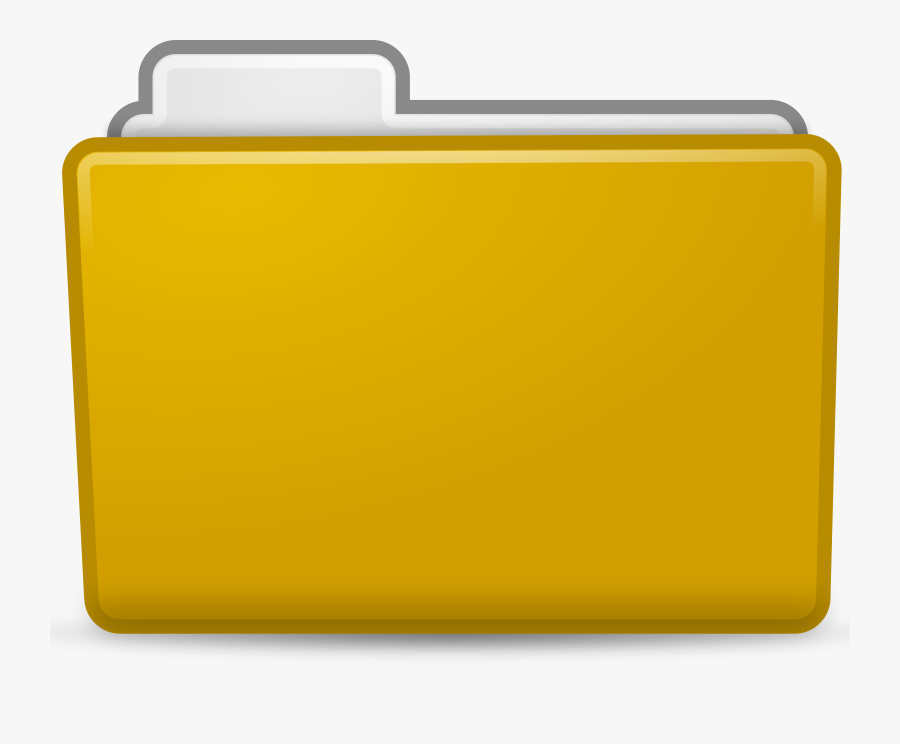 Clipart - Yellow Folder Clip Art , Free Transparent Clipart - ClipartKey