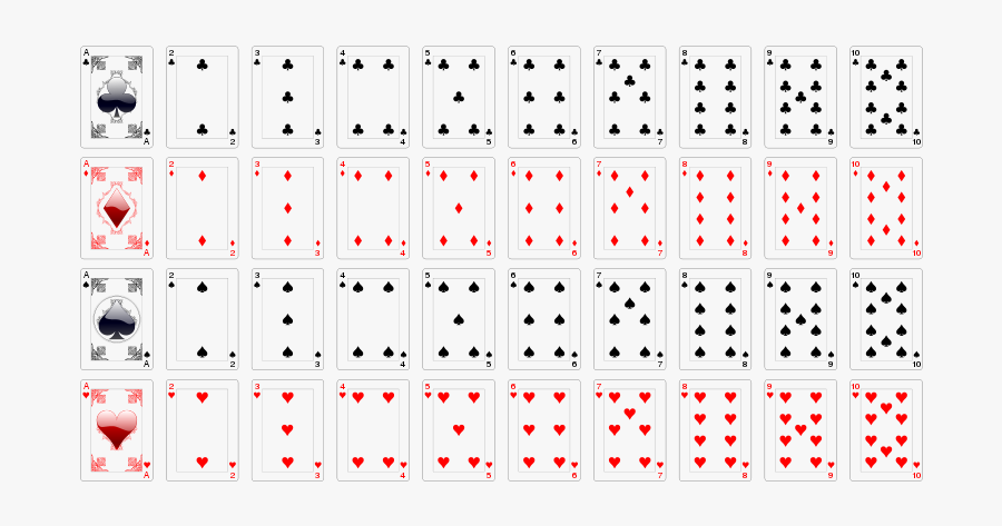 Playing Cards Set Png , Free Transparent Clipart - ClipartKey