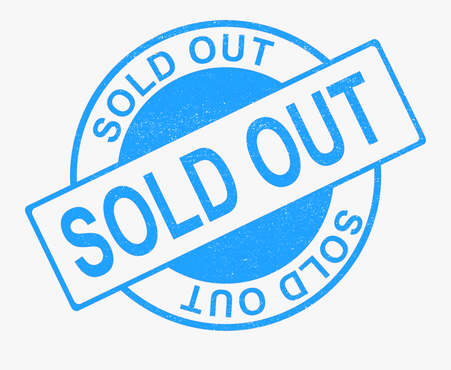 Sold Out Png - Sold Out Blue Png , Free Transparent Clipart - ClipartKey