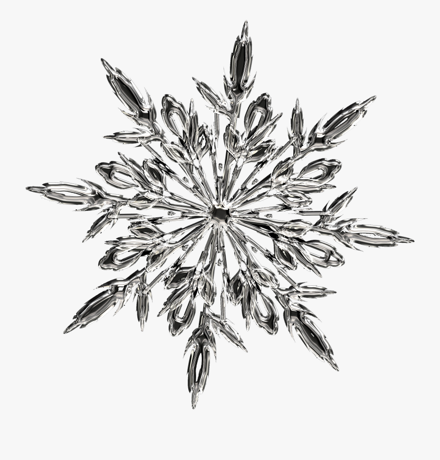 Drawing Snowflakes Ice Crystal - Transparent Ice Crystal Png , Free ...