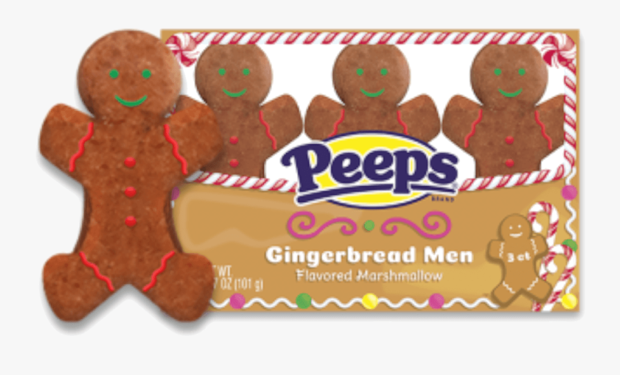 Peeps Marshmallow Gingerbread Man - Gingerbread Peeps , Free ...
