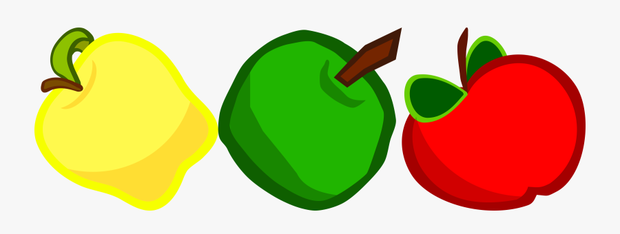 Three Cartoony Apples Svg Library - 3 Apples Cartoon Png , Free ...