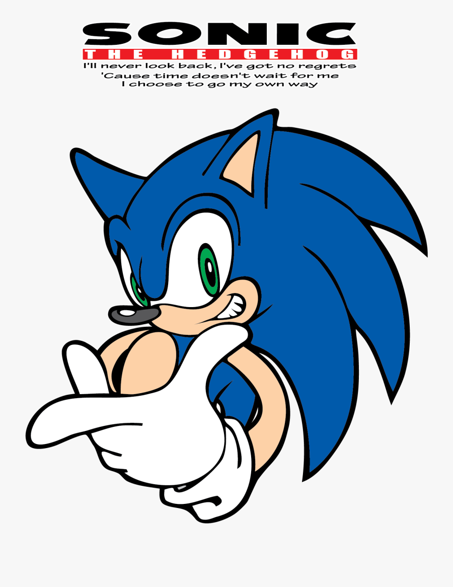 Transparent Looking Back Clipart - Ronald The Hedgehog , Free ...
