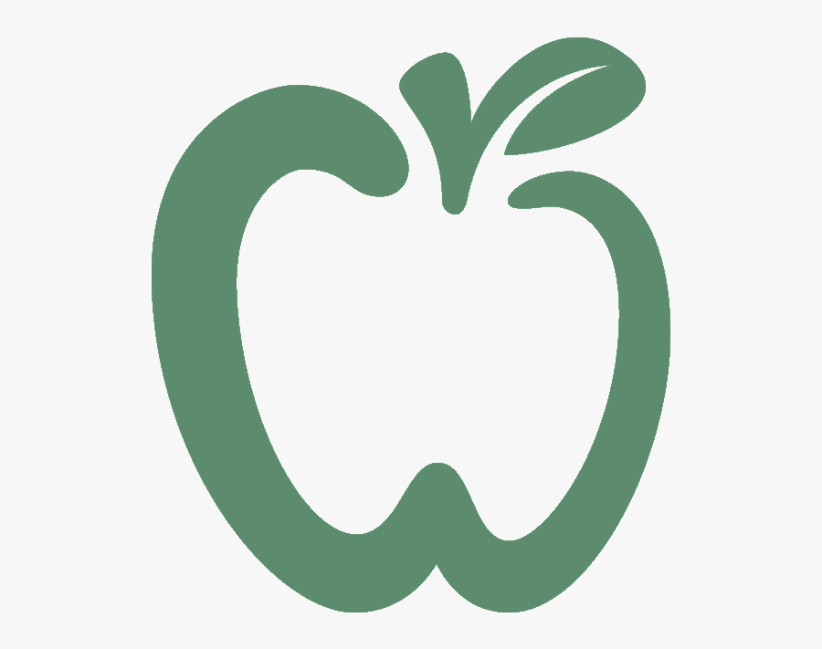 Dark Green Apple Overlay Logo Clipart , Png Download , Free Transparent ...