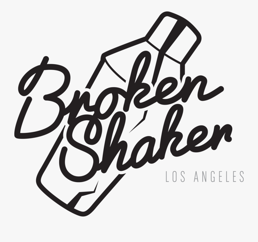 Broken Shaker - Calligraphy , Free Transparent Clipart - ClipartKey