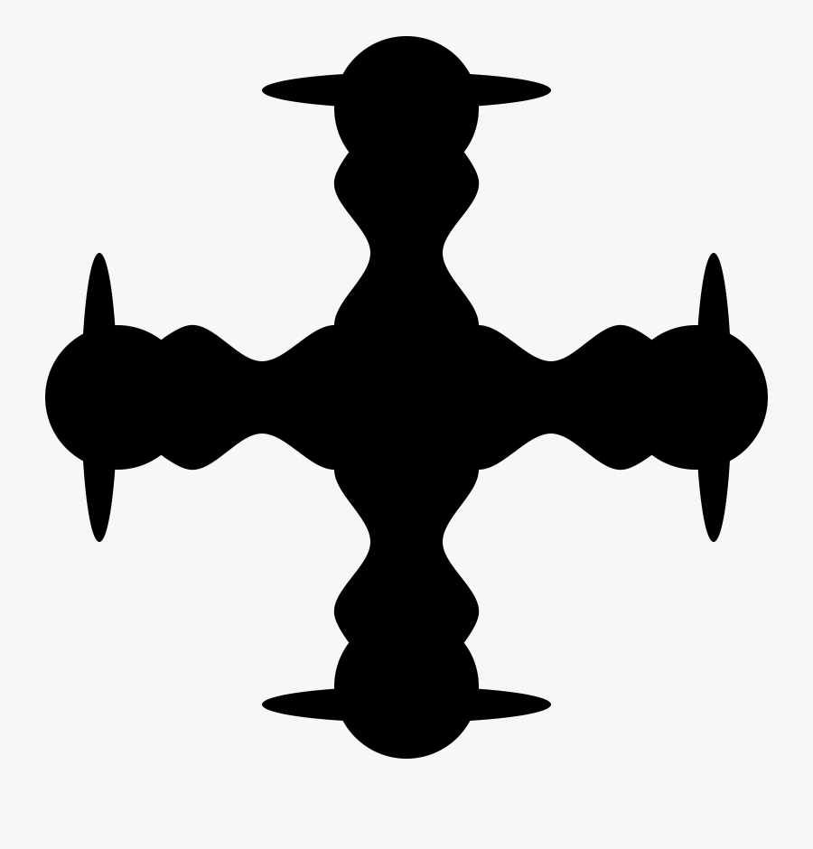 Cardinal Cross Clip Arts - Silhouette , Free Transparent Clipart ...