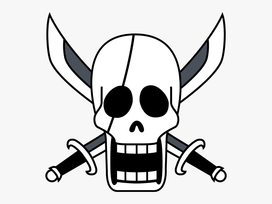 Cartoon,line Art,bone,clip Book - One Piece Jolly Roger Shanks , Free ...