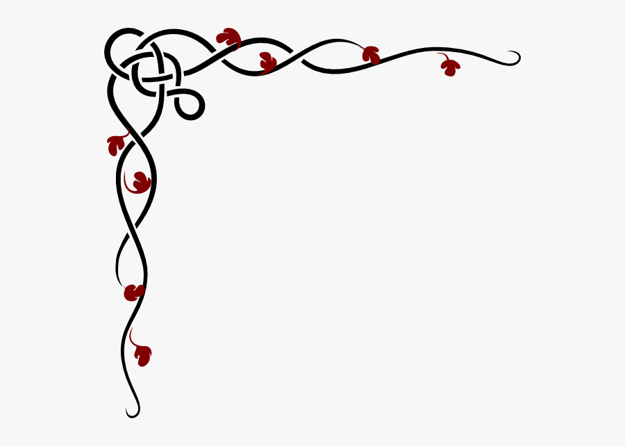 Grey And Red Border , Free Transparent Clipart - ClipartKey