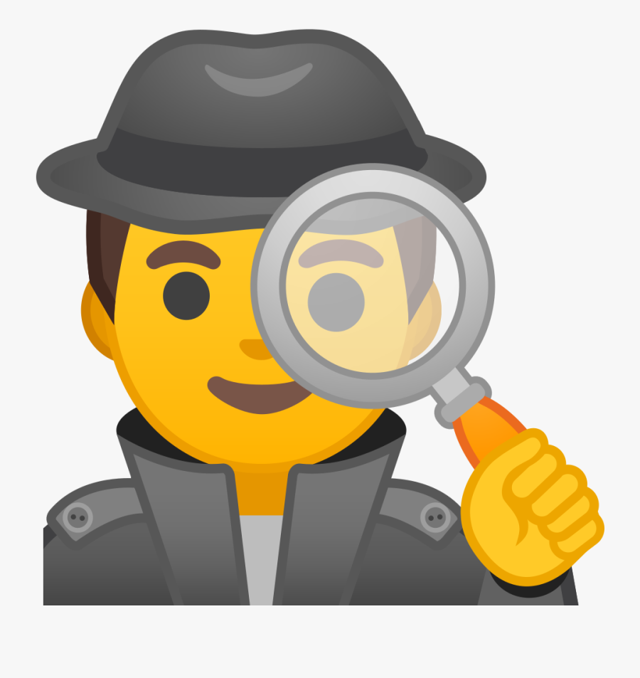 Clip Art Man Detective Icon Noto - Detective Png , Free Transparent ...