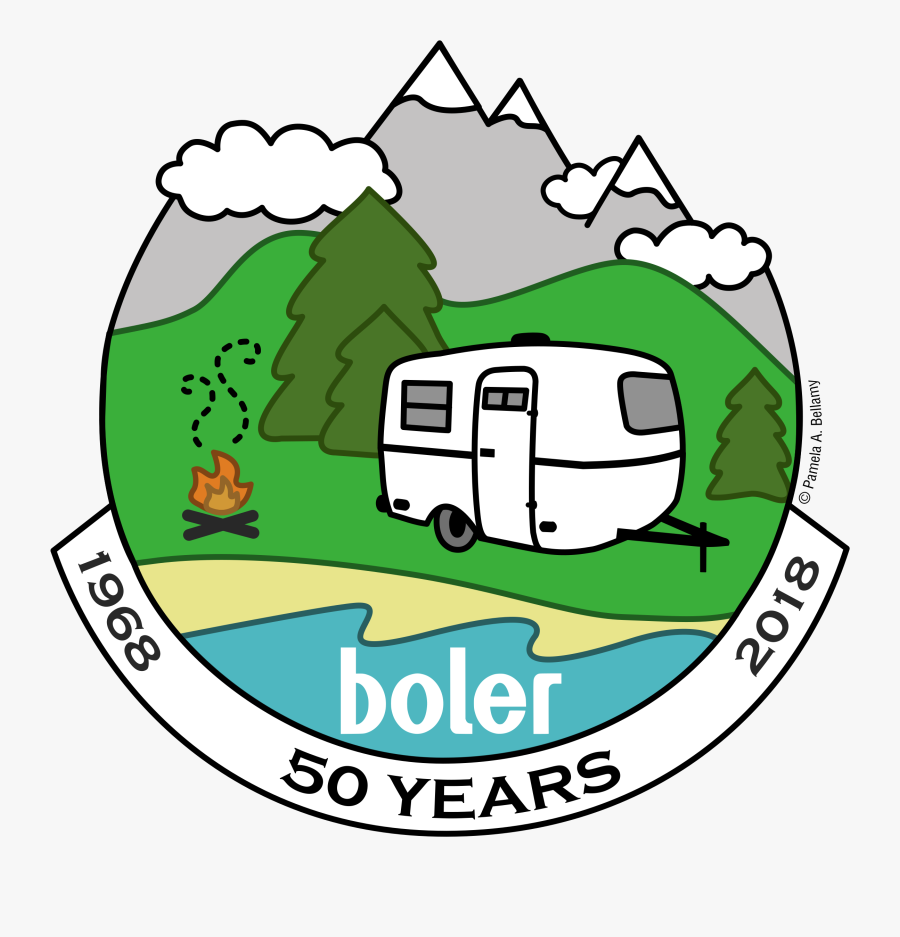 Boler 50th Anniversary Event & Caravan - Cartoon Boler Trailer , Free ...
