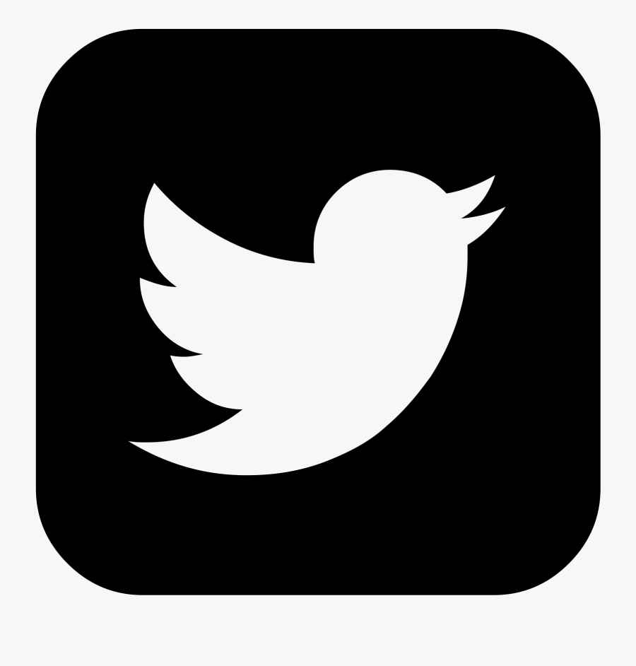 Banner Clipart Black - Twitter Icon Png Square , Free Transparent ...