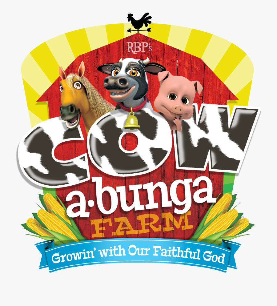 Vbs 2016 Jpg Royalty Free - Cow A Bunga Farm , Free Transparent Clipart ...