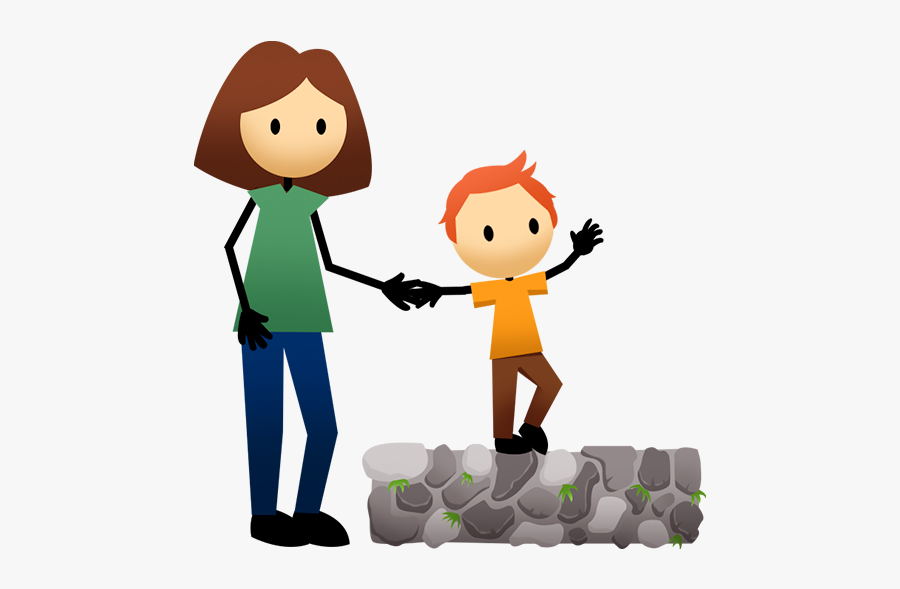 Preschool Clipart Walk - Balancing Kid Cartoon , Free Transparent ...