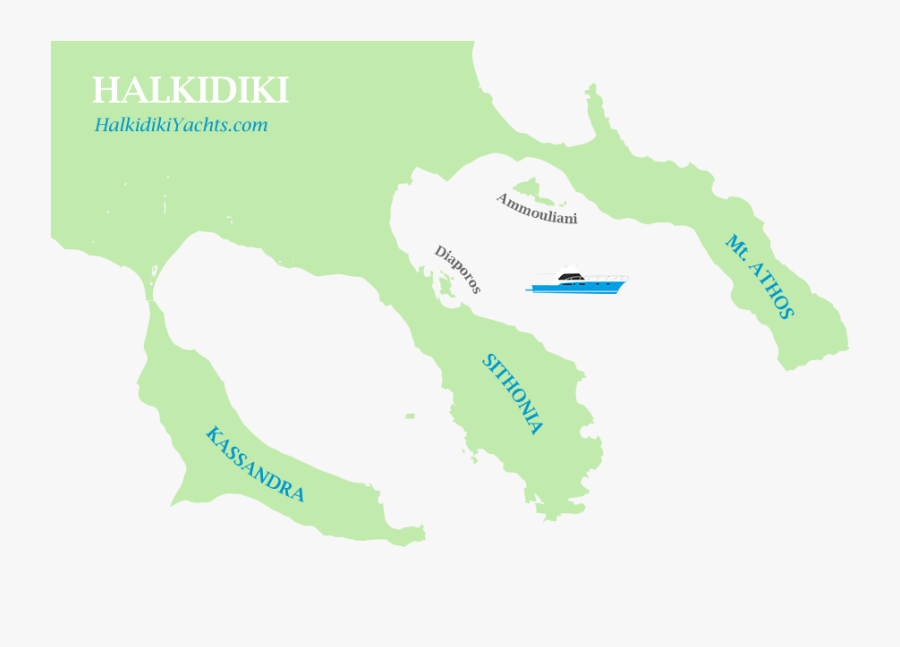 Transparent Greece Map Png - Ouranoupolis Map , Free Transparent ...