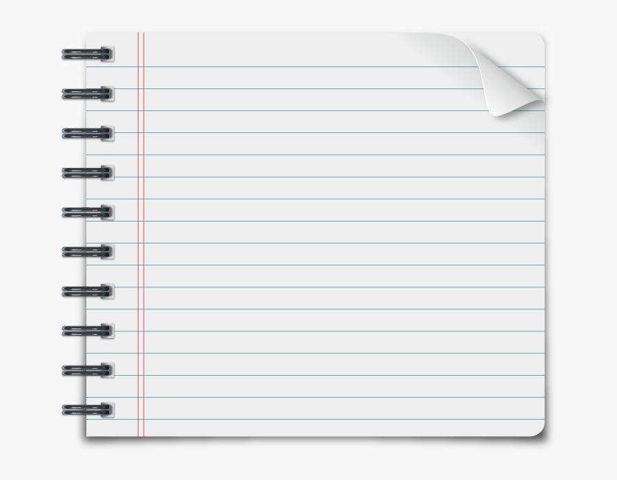 Paper Transparent Notepad Png , Free Transparent Clipart - ClipartKey