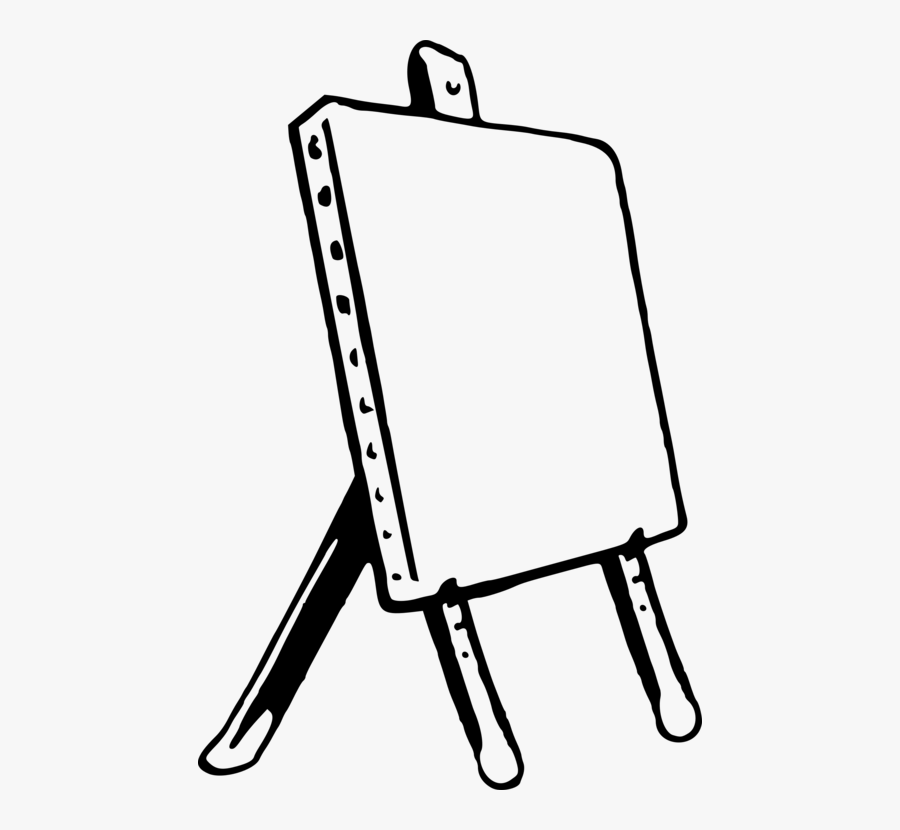 Line Art,easel,angle - Easel Clipart , Free Transparent Clipart ...