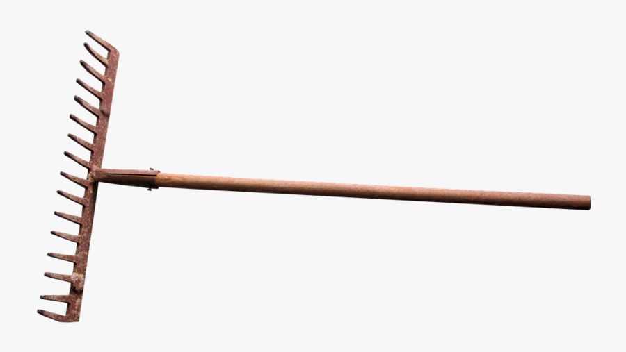 Rake Garden Tool - Transparent Rake Png , Free Transparent Clipart ...