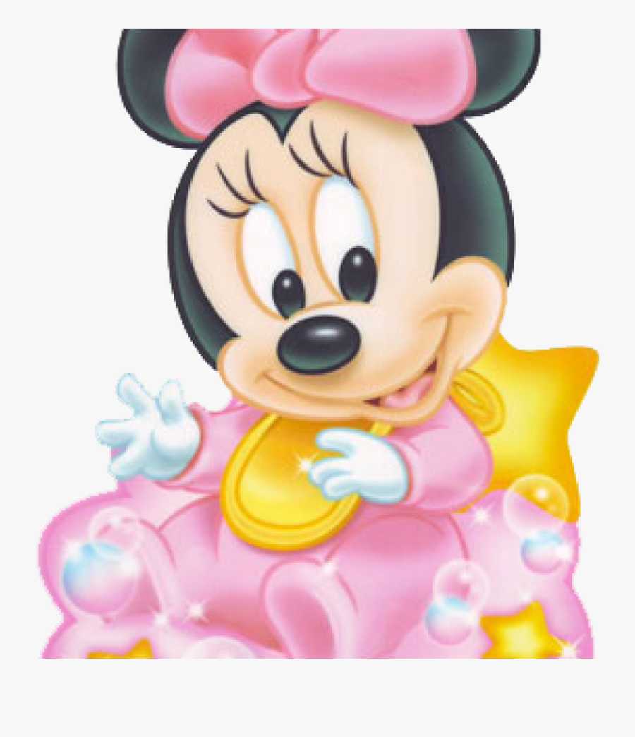 Baby Minnie Clipart Ba Minnie Sit On Cloud Clips Ba - Cute Baby Minnie ...