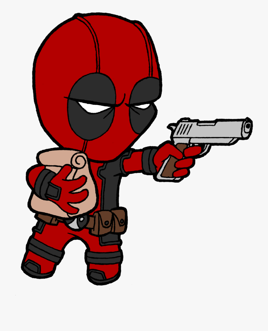 Chibi Deadpool Clipart - Little Deadpool , Free Transparent Clipart ...