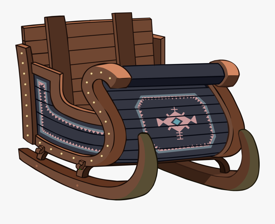 Sleigh Png - Frozen Kristoff Sleigh , Free Transparent Clipart - ClipartKey