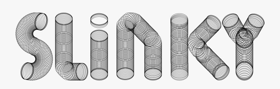 Slinky Toy Homage, Image Spring Clothing Accessories - Slinky Clip Art ...