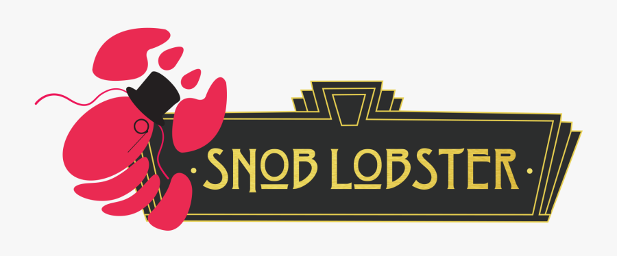 Snob Lobster - Graphic Design , Free Transparent Clipart - ClipartKey