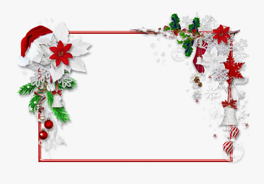 Merry Christmas Frame , Free Transparent Clipart - ClipartKey