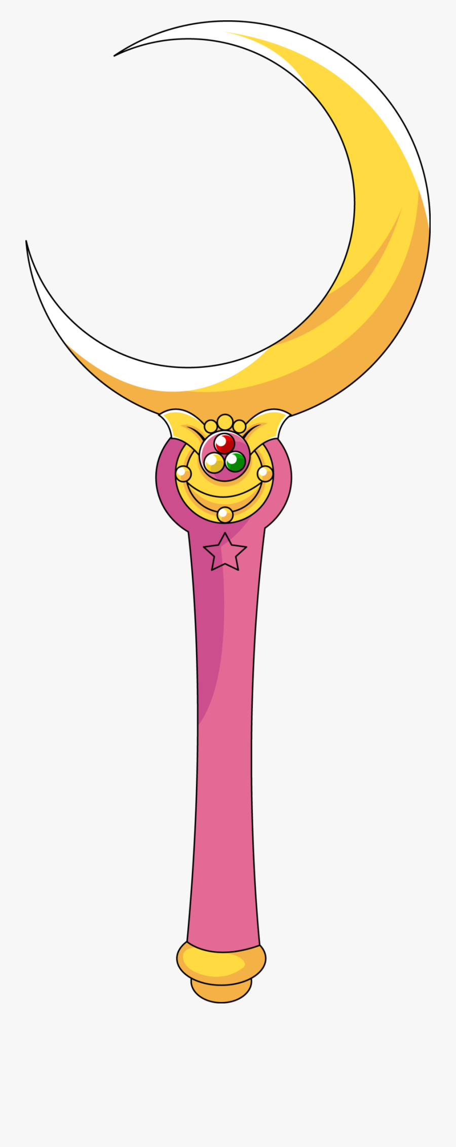 Sailor Moon Wand Png Png Freeuse - Sailor Moon Wand Vector , Free ...