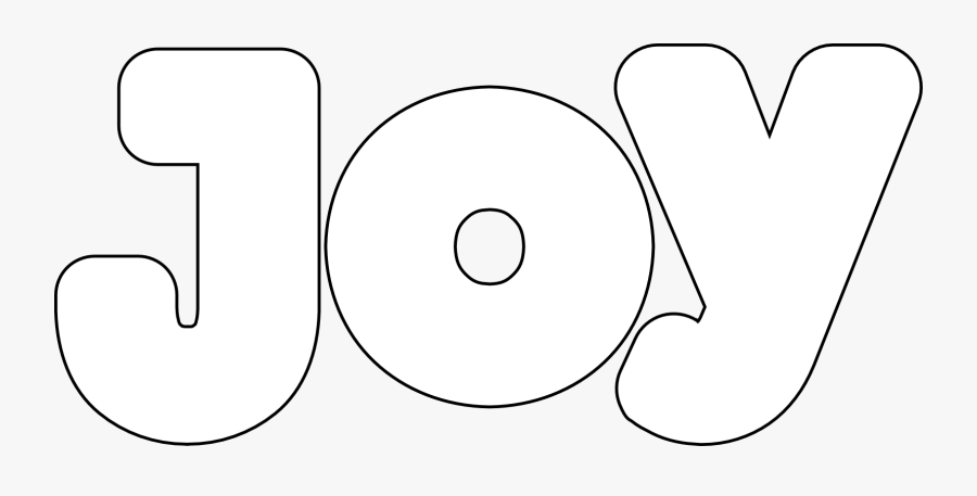 Joy Word Clipart - Word Joy To Color , Free Transparent Clipart ...
