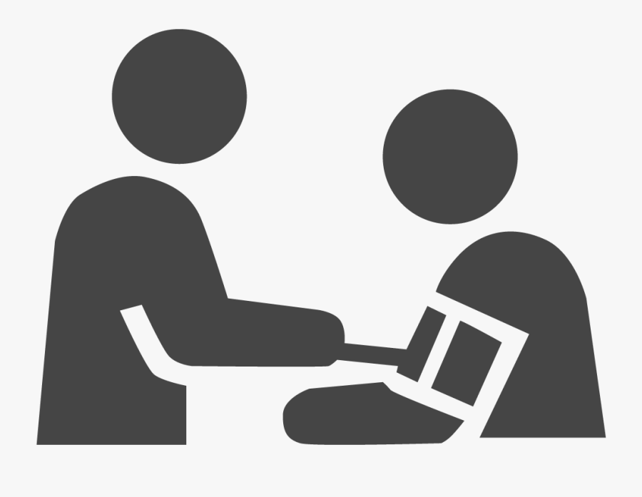 White And Black Patient Logo , Free Transparent Clipart - ClipartKey