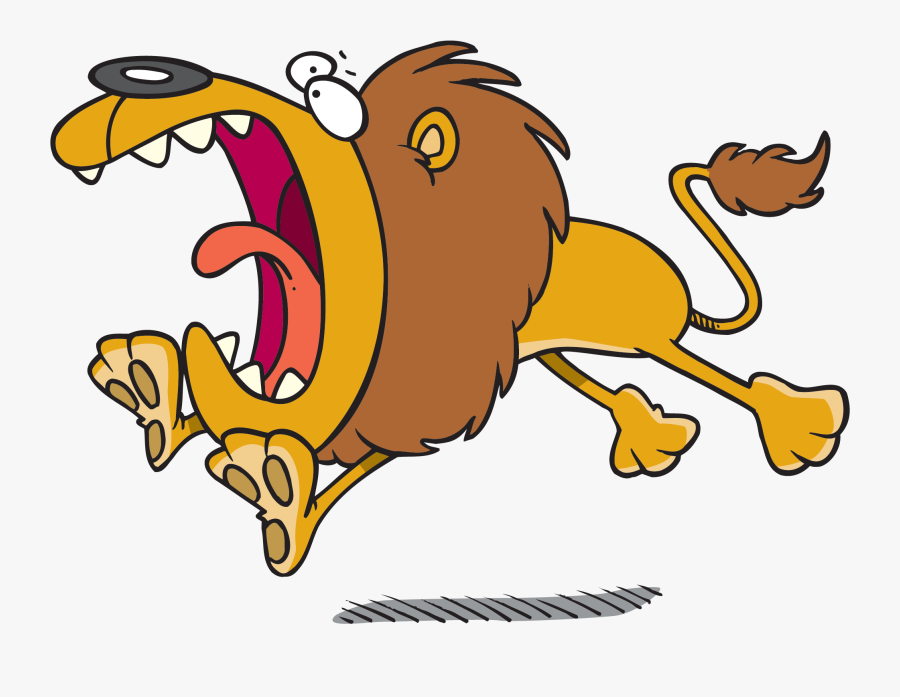 The Lion King Clipart Paw Cartoon - Pouncing Lion Cartoon Png , Free ...