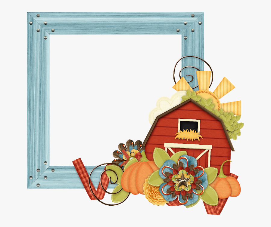 Recipe Card Farm Theme - Farm Frames Png , Free Transparent Clipart ...