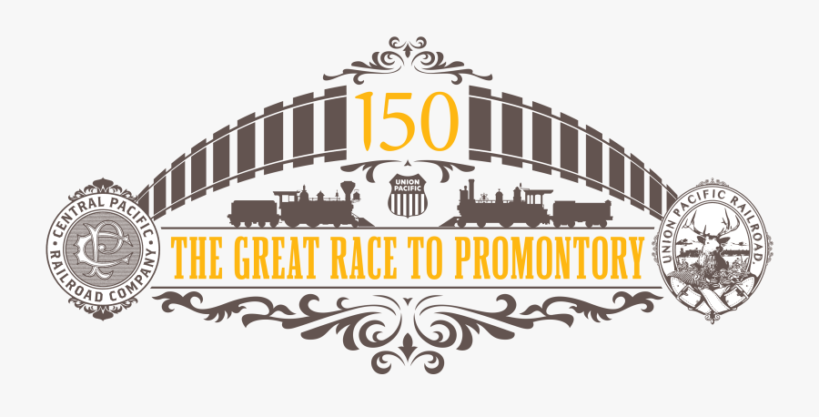 Tracks Clipart Transcontinental Railroad - Great Race To Promontory ...