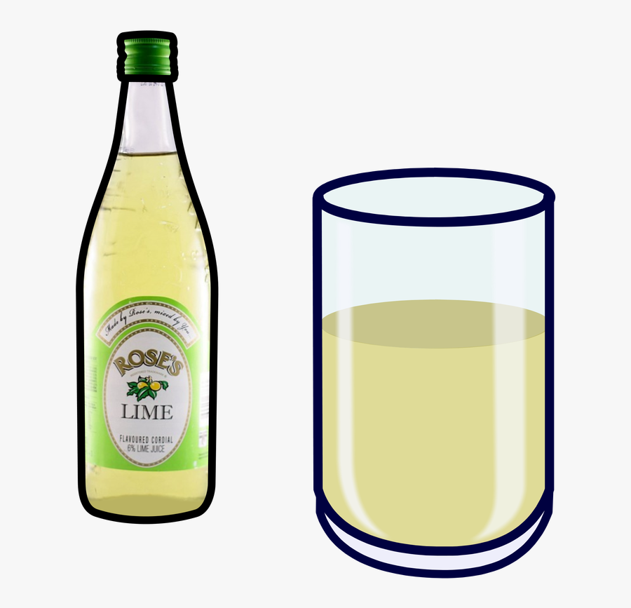 Transparent Alcoholic Drink Clipart - Squash And Cordial Clip Art ...