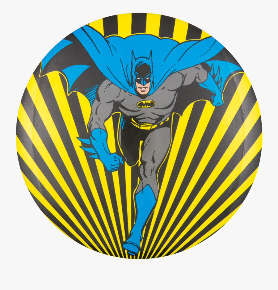 Batman Yellow And Black Stripes Entertainment Button - Batman Yellow ...