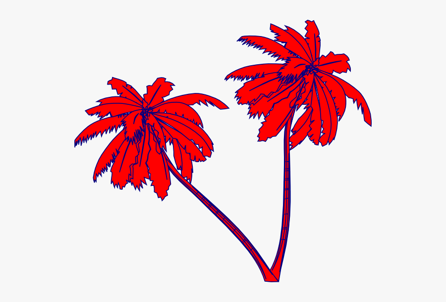 Pink Palm Tree Png , Free Transparent Clipart - ClipartKey