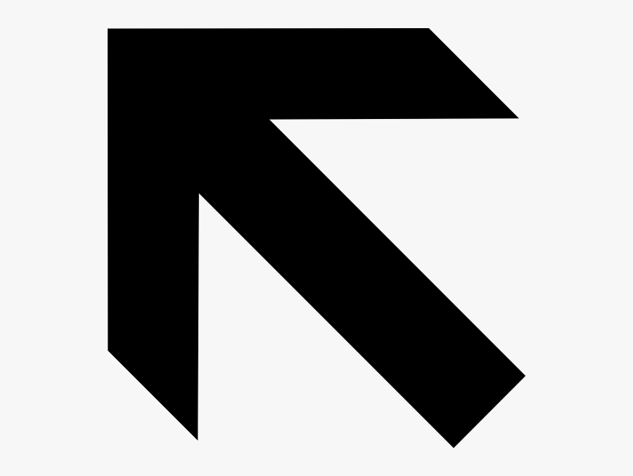 Free Vector Top Left Black Arrow Clip Art - Arrow Pointing North West ...