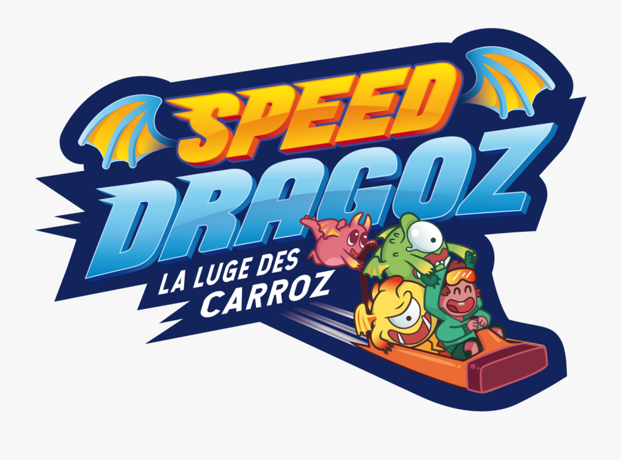 Logo Speeddragoz - Luge Sur Rail Les Carroz , Free Transparent Clipart ...