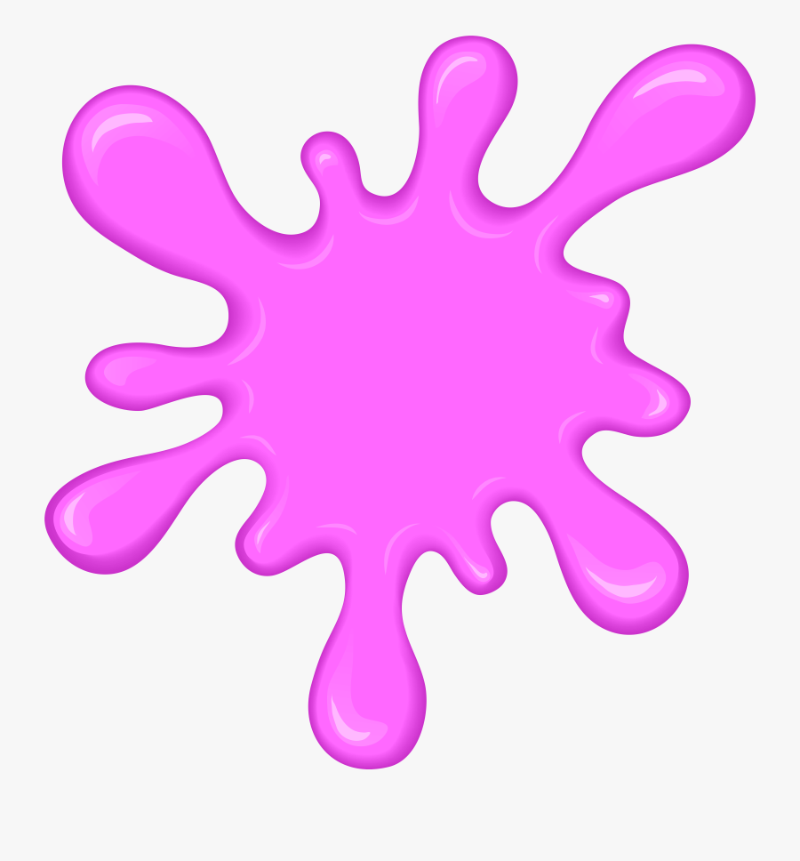Pink Paint Splatter Transparent Clip Art - Clip Art Paint Splatters ...