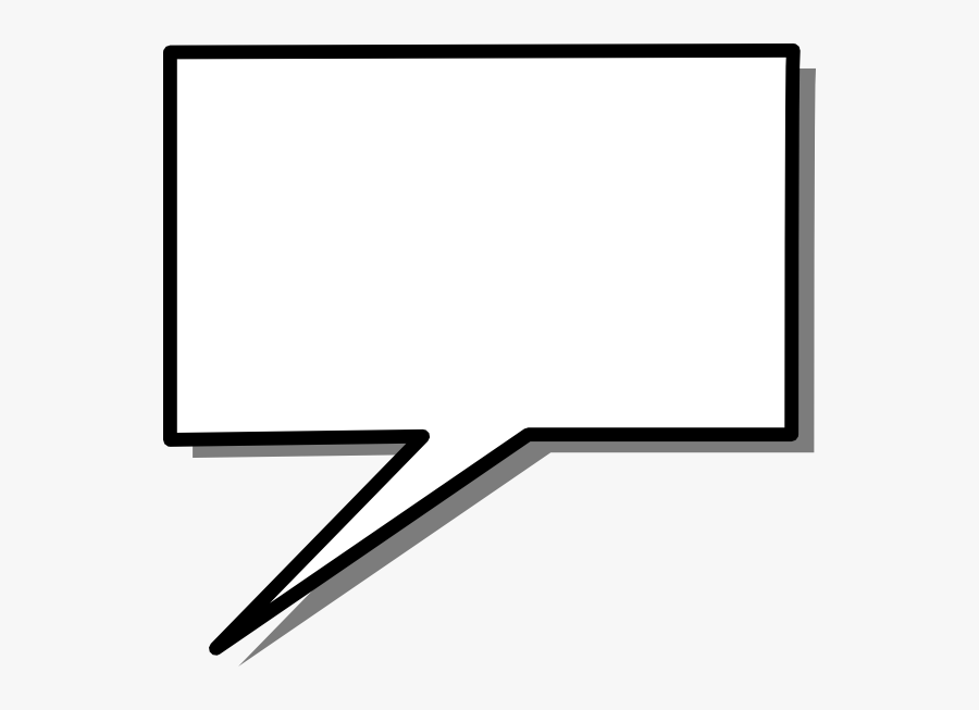 Free Vector Callout Square Cloud Clip Art - Square Text Cloud Png ...