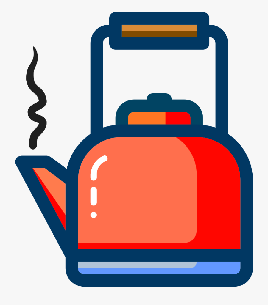 Tea Time - Kettle Electric Icon Png , Free Transparent Clipart - ClipartKey