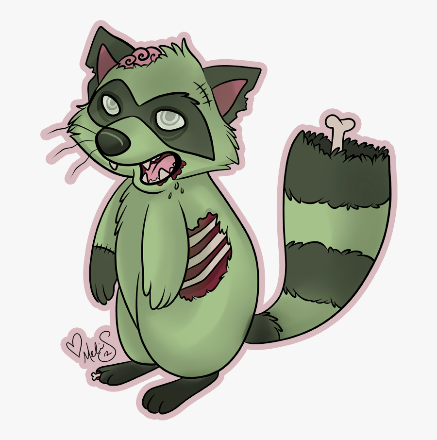 Zombie Animal Cartoon Drawing , Free Transparent Clipart - ClipartKey