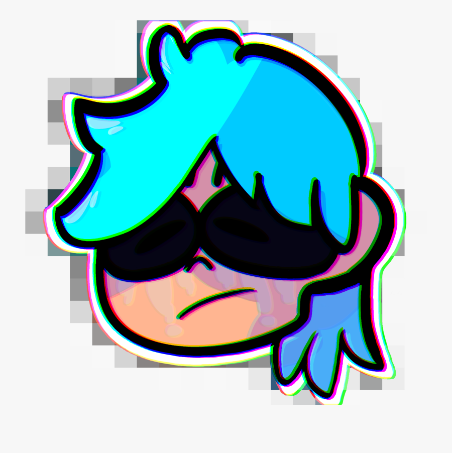 Fan Artdrew 2d Crying - Fanart 2d Gorillaz Anime , Free Transparent ...