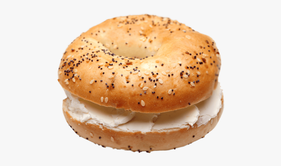 Bagel Clipart Transparent Background - Bagel Cream Cheese , Free ...
