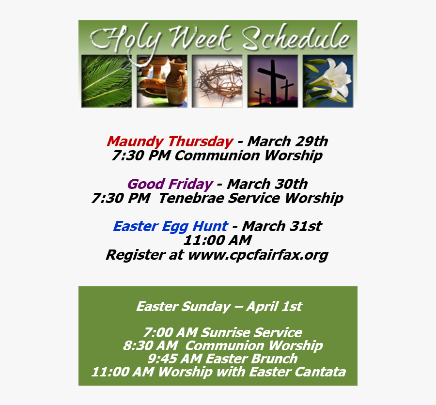 Clip Art List - Holy Week , Free Transparent Clipart - ClipartKey