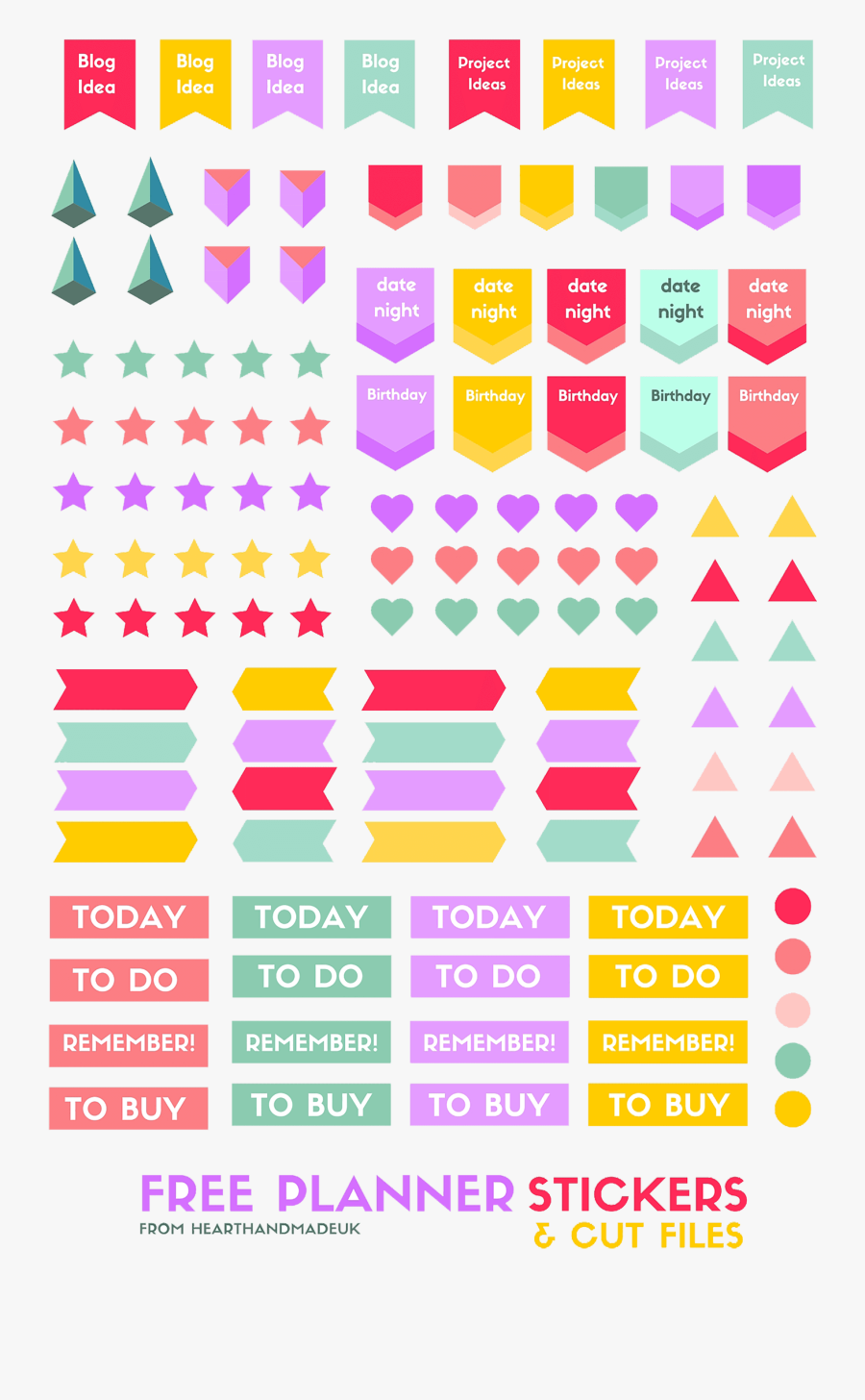 Clip Art Pin By Jennifer B - Free Planner Stickers Png , Free ...